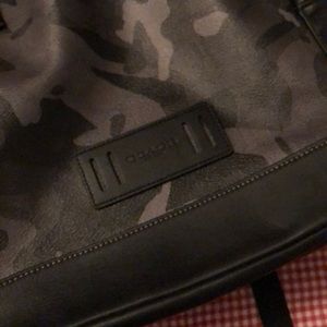 Coach | Bags | Ranger Backpack Signature Coach Leather Camouflage ...